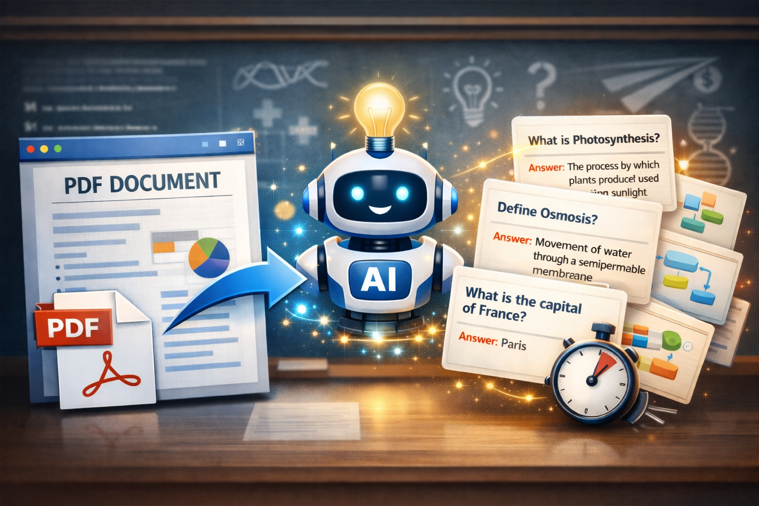 PDF to Flashcards: Turn Any PDF into Study Cards with AI (2026) | MindLumos